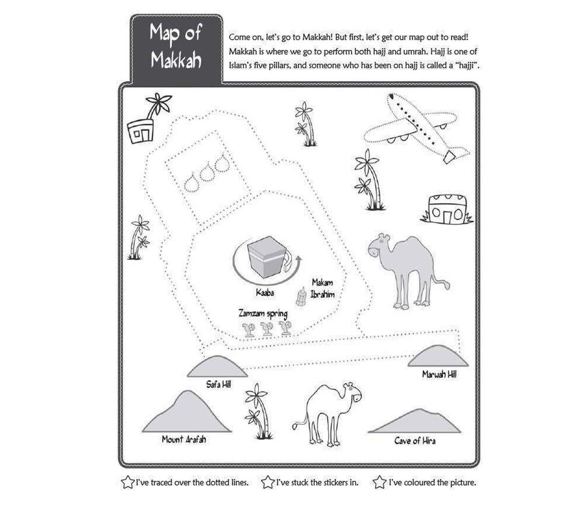 Makkah and Madinah Activity Book – Muslim Memories
