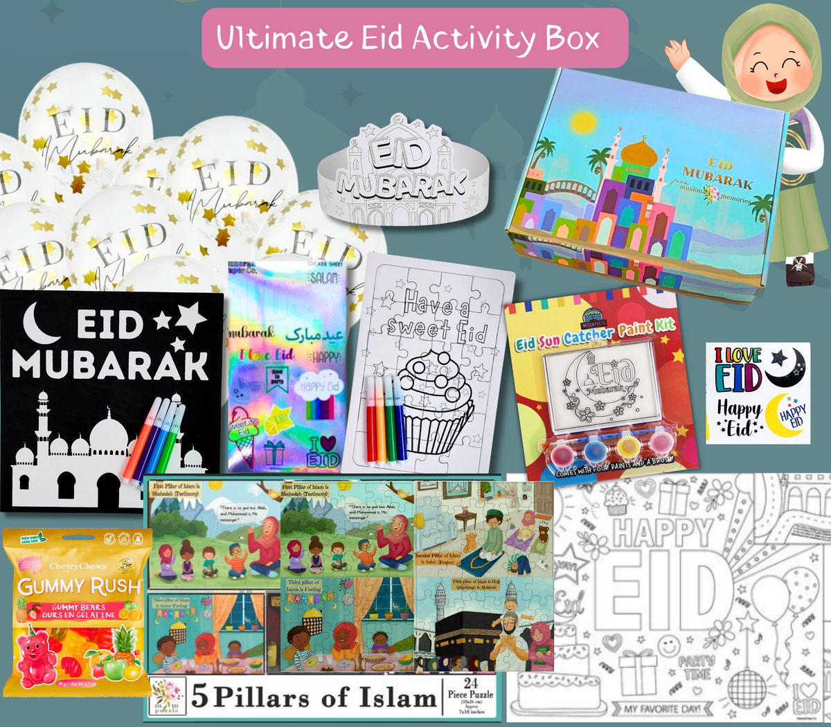 Ultimate Eid Activity Box – Muslim Memories