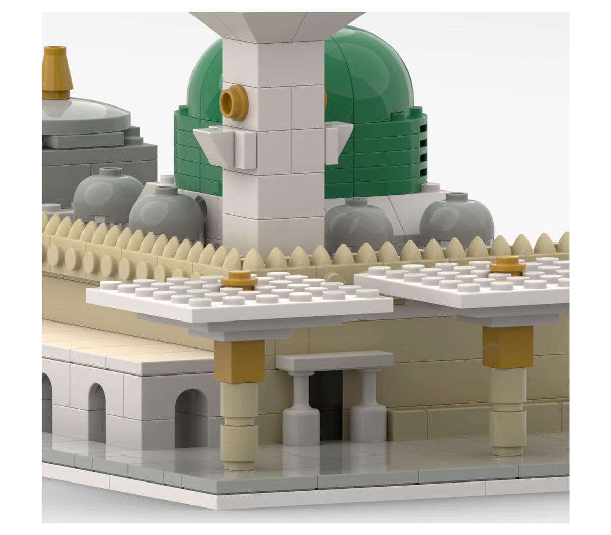 Masjid An Nabawi - Islamic Building Block Set of the Prophet's Mosque ...