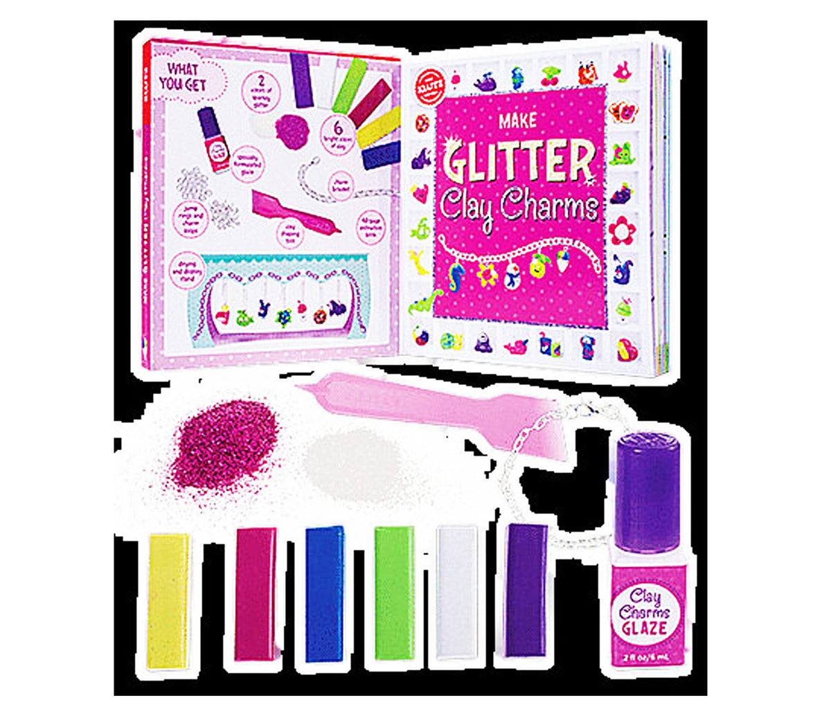 Klutz: Make Glitter Clay Charms – Muslim Memories