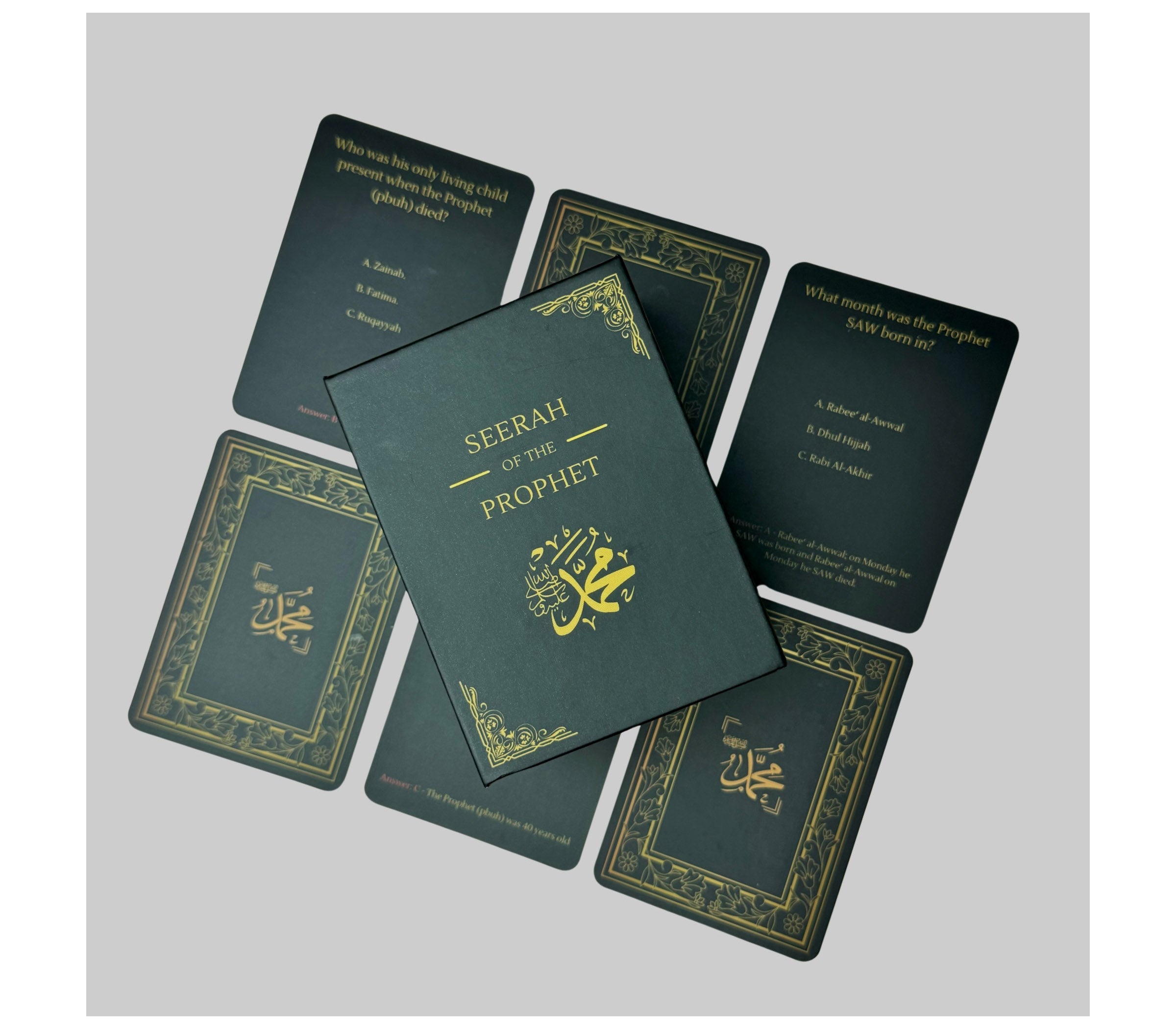 The Seerah Of The Prophet Trivia Cards – Muslim Memories