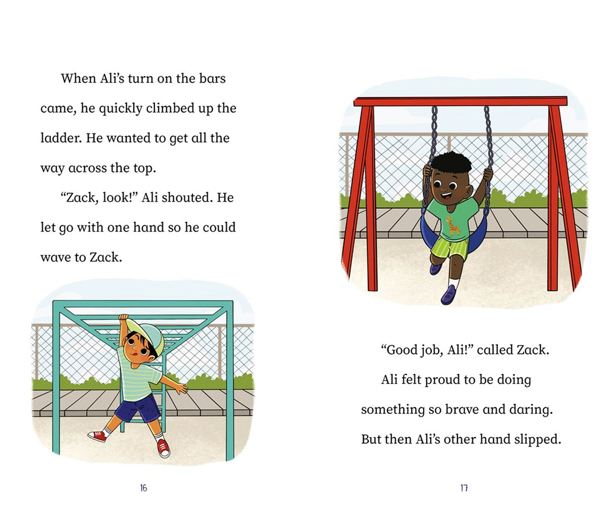 Ali the Great and the Monkey Bar Tumble – Muslim Memories