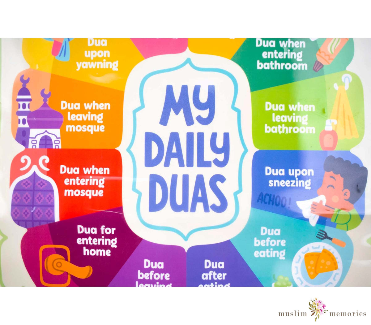 My Daily Duas Interactive Talking Poster Muslim Memories