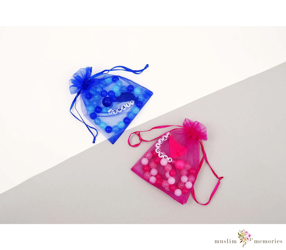 DIY Personalised Tasbih making Kit Muslim Memories